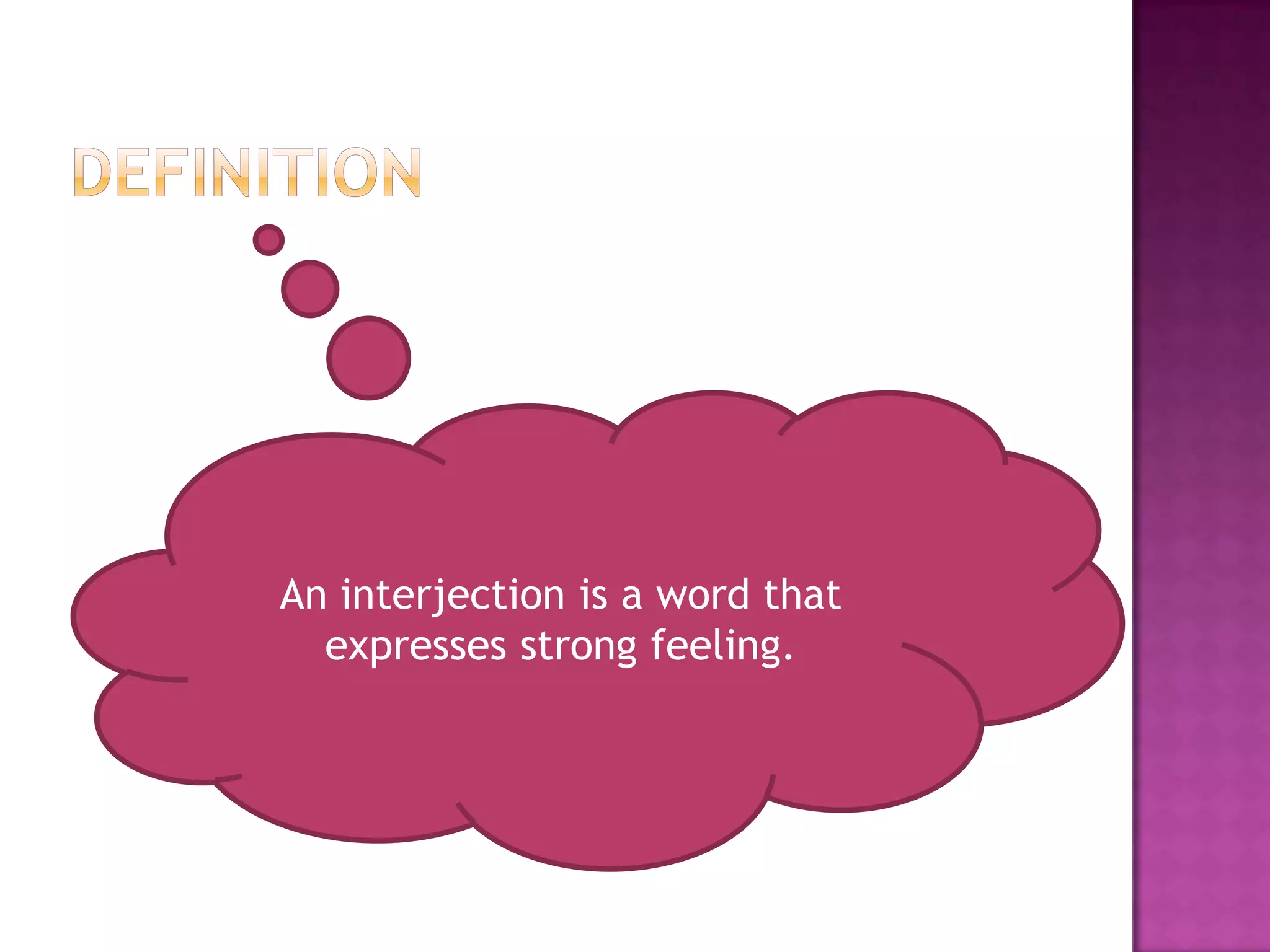 Interjection ppt | PPTX