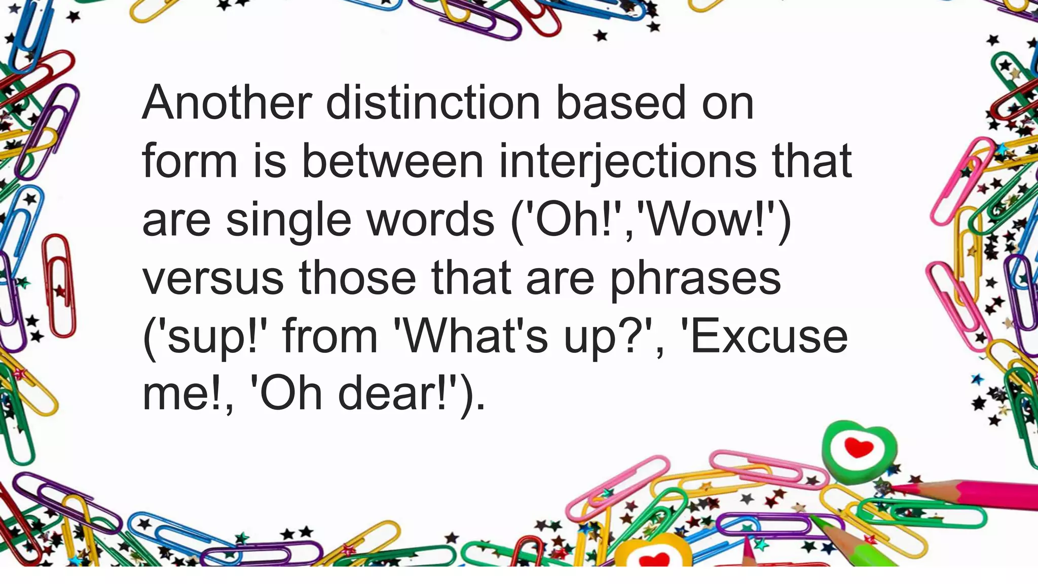 Interjection ppt | PPTX