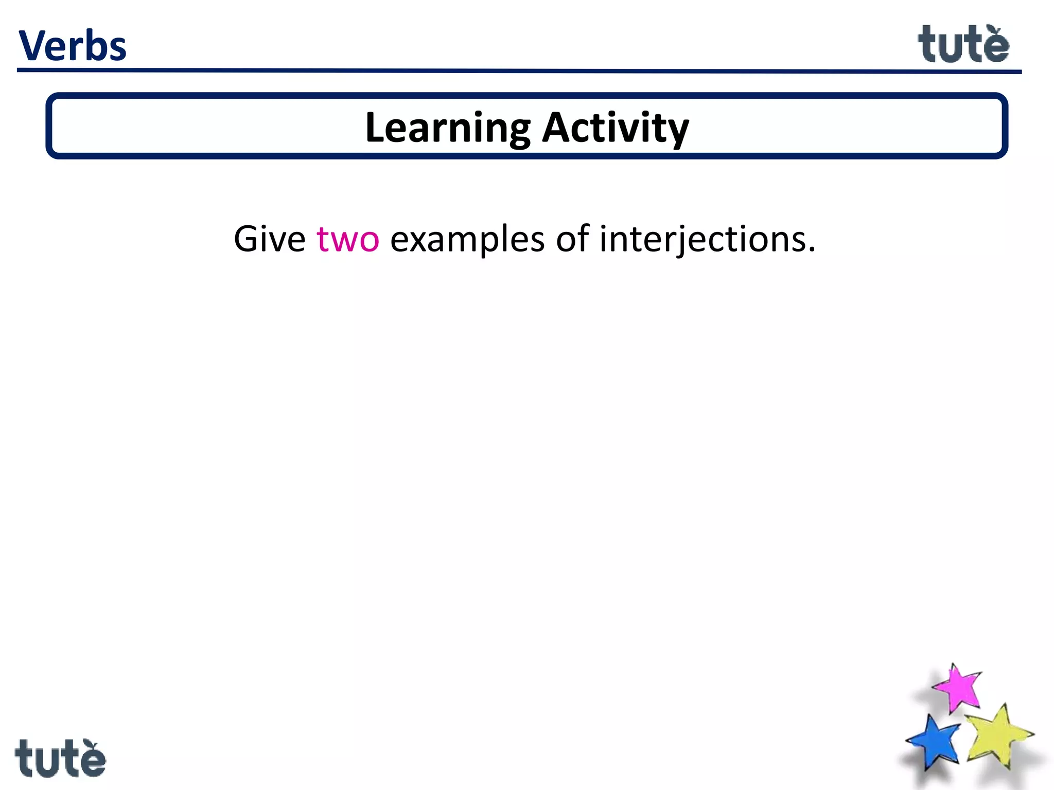 Interjections | PPTX