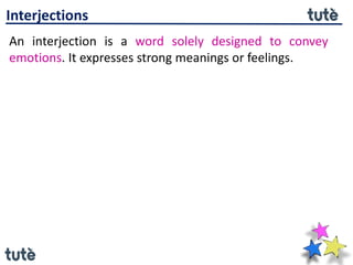 Interjections | PPTX