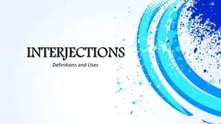 INTERJECTIONS | PPTX