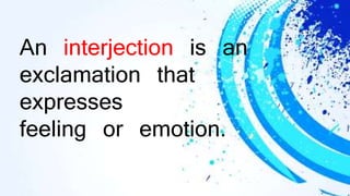 INTERJECTIONS | PPTX