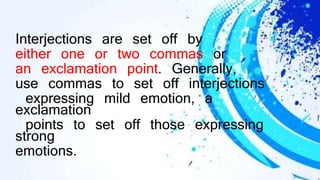 INTERJECTIONS | PPTX