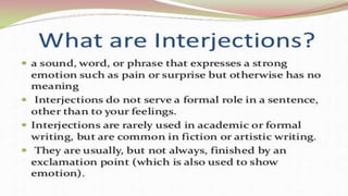 Interjetion by anglicize | PPT