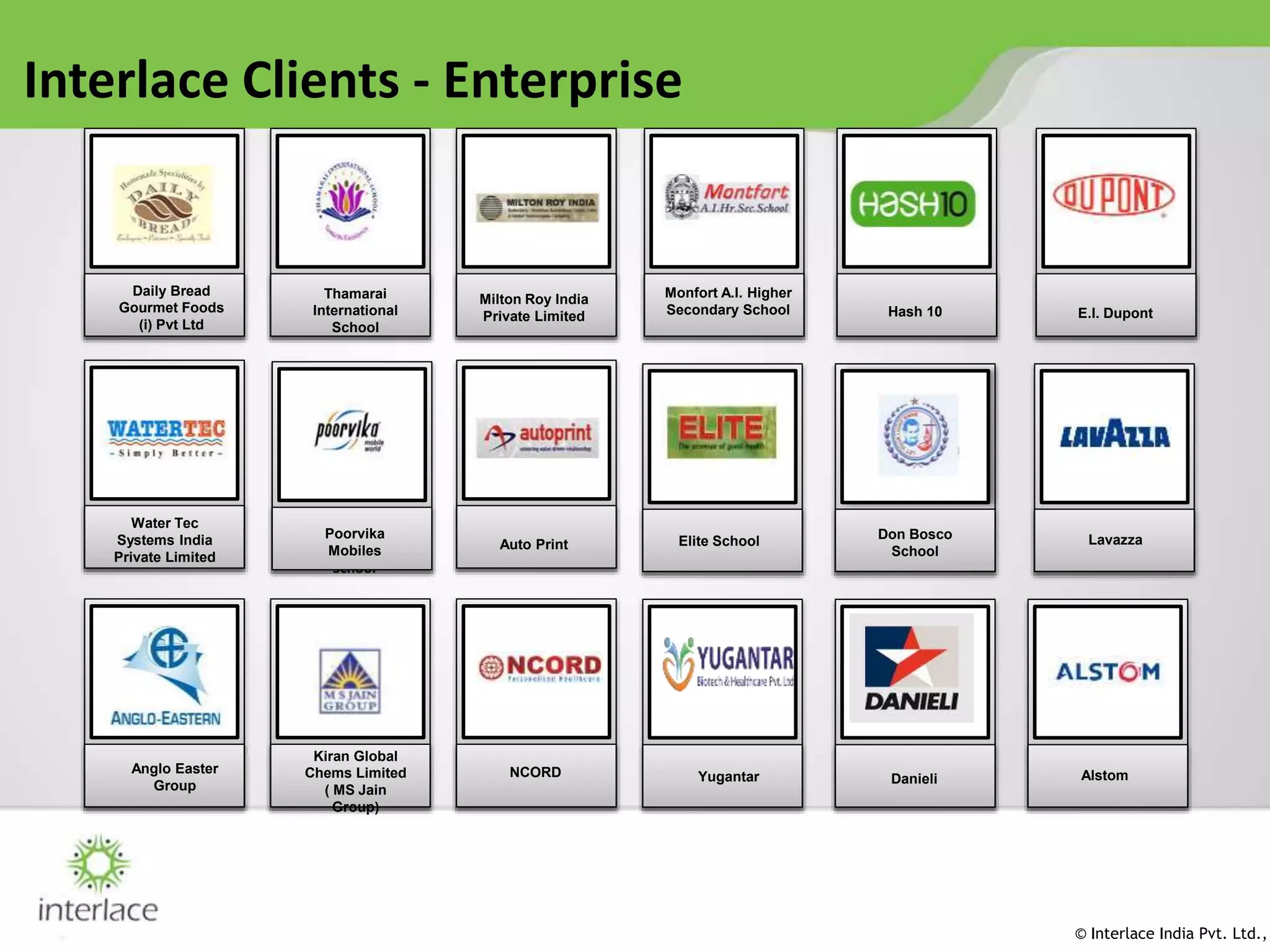 Interlace corporate presentation | PPTX