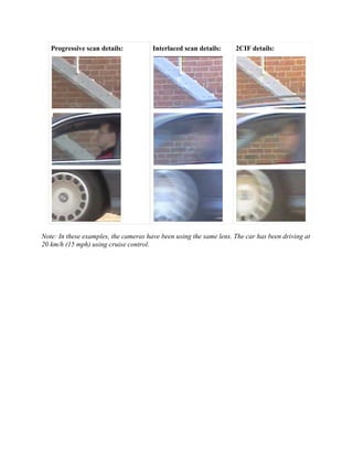 Difference between Interlaced & progressive scanning | DOCX