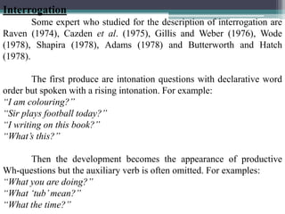 Interlanguage and the natural route of development ellis ch. 3 | PPTX