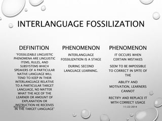 SLA-Inter-language presentation | PPTX