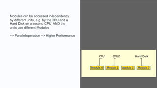 Interleaved memory | PPTX