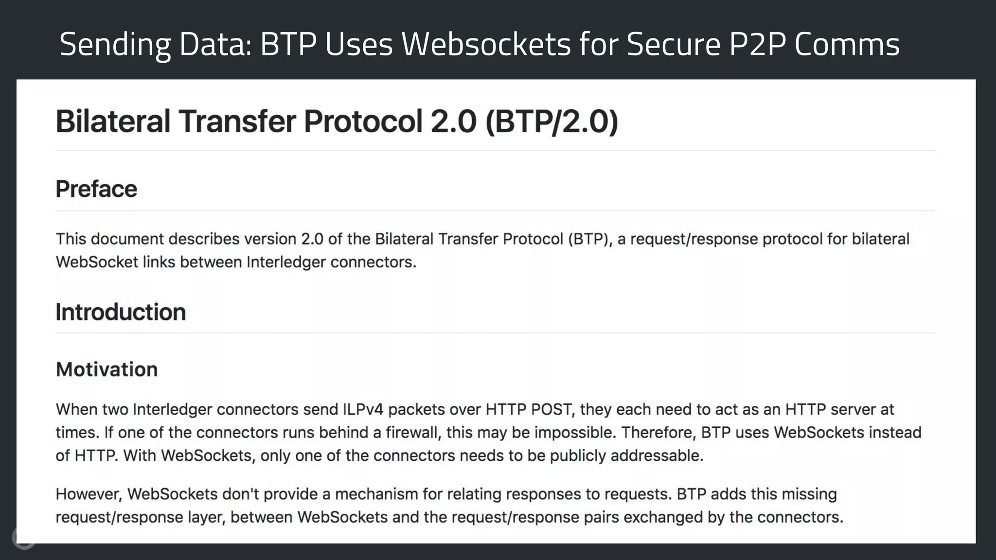 Interledger Protocol Stack Deep Dive @ Boston Interledger Meetup