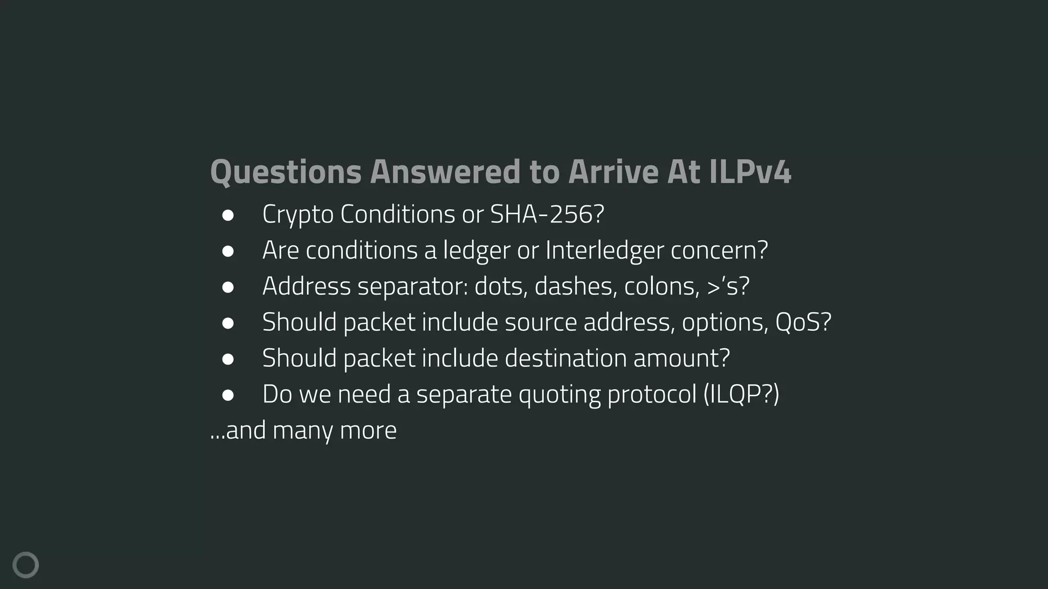 Interledger Protocol Stack Deep Dive @ Boston Interledger Meetup
