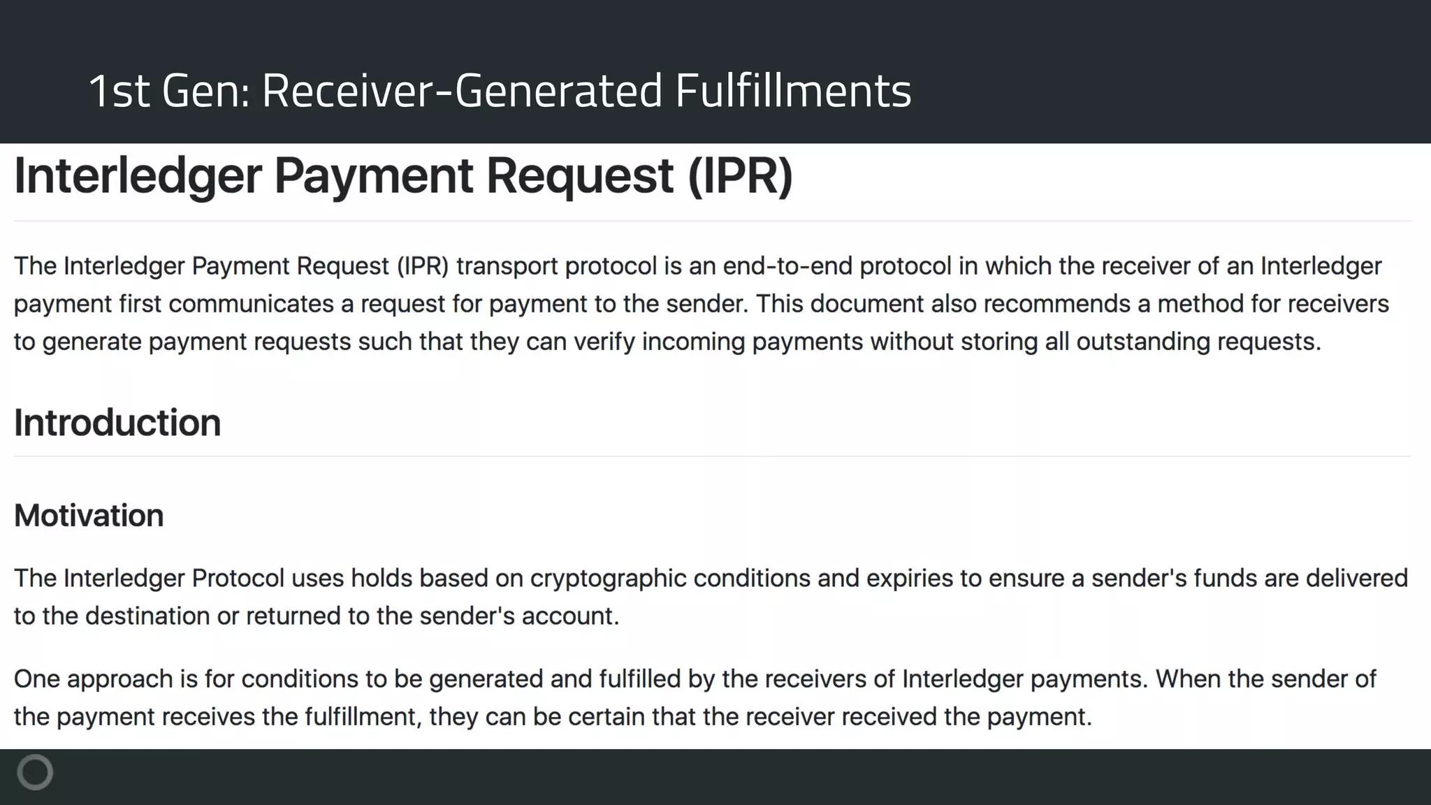 Interledger Protocol Stack Deep Dive @ Boston Interledger Meetup