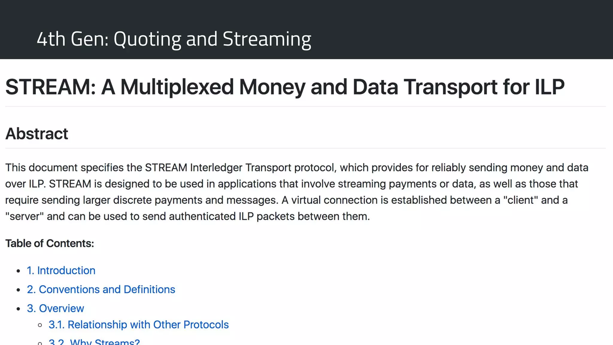Interledger Protocol Stack Deep Dive @ Boston Interledger Meetup