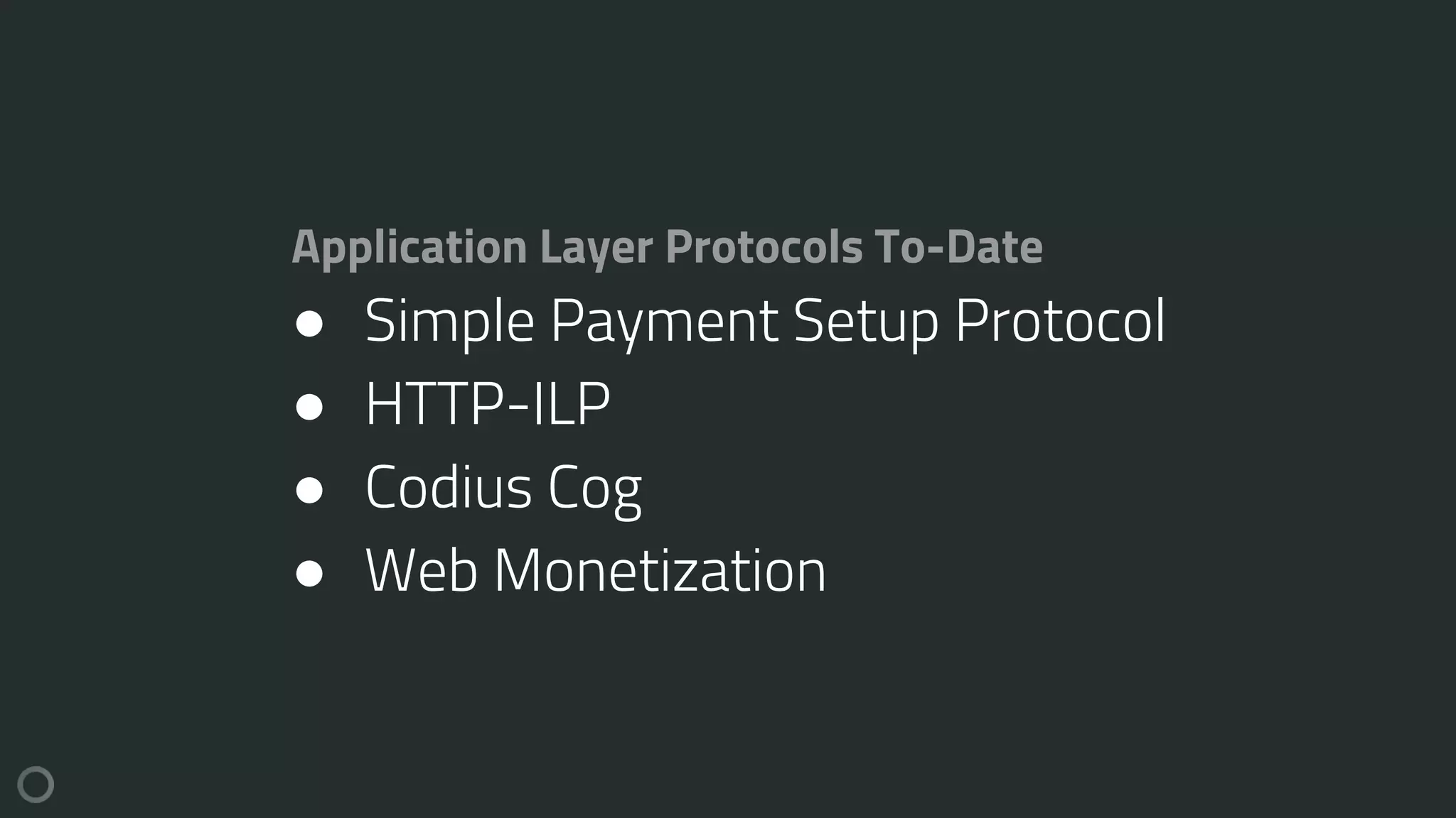 Interledger Protocol Stack Deep Dive @ Boston Interledger Meetup