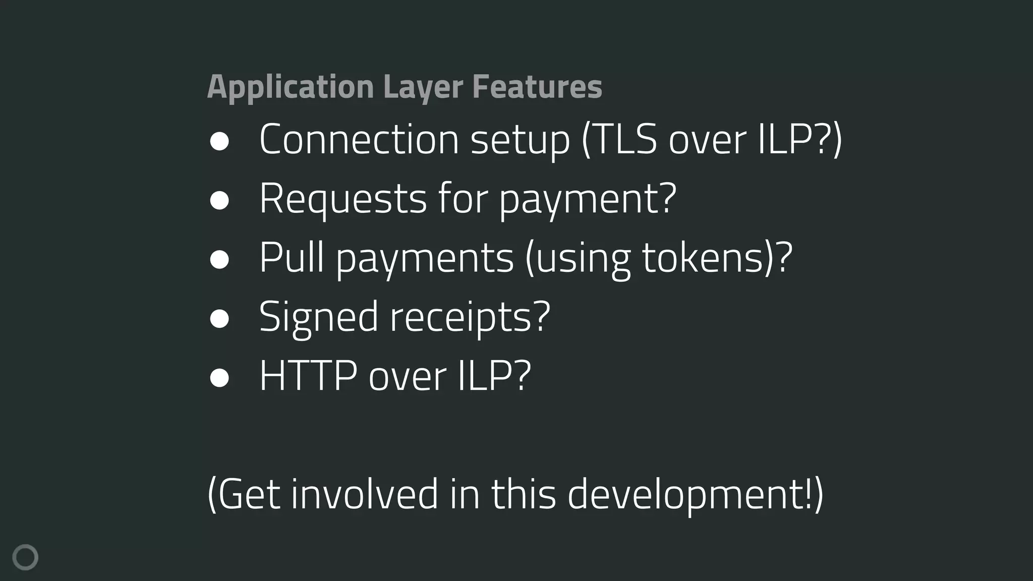 Interledger Protocol Stack Deep Dive @ Boston Interledger Meetup