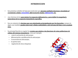Interleucinas | PPTX