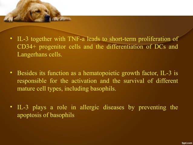 Interleukins | PPT | Genetics | Science