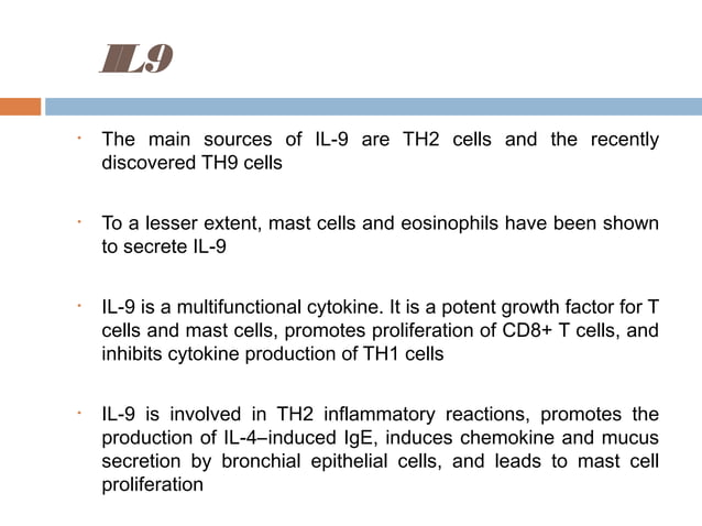 Interleukins | PPT | Genetics | Science
