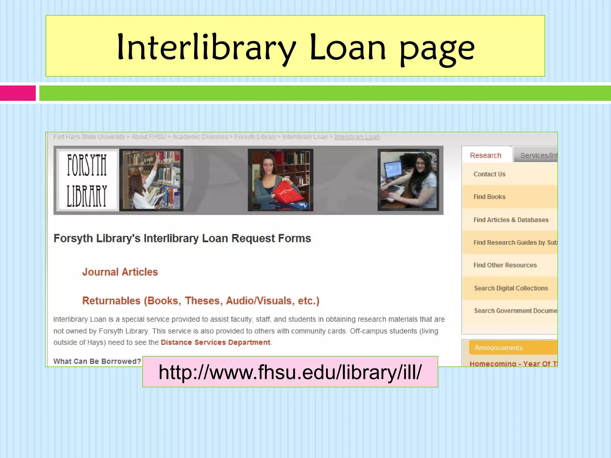 Interlibrary loan | PDF