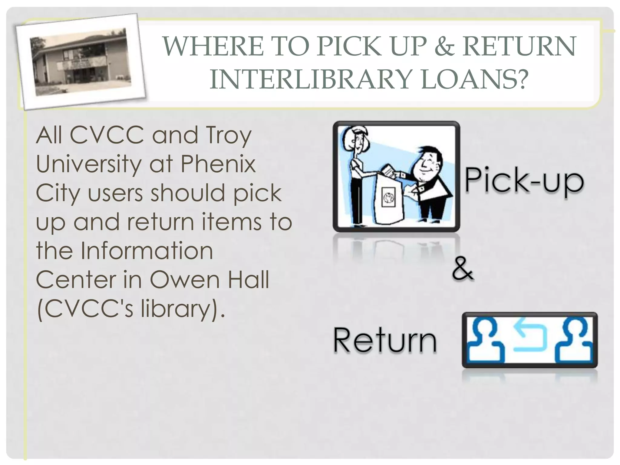 Interlibrary loan | PPTX