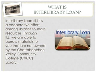 Interlibrary loan | PPTX