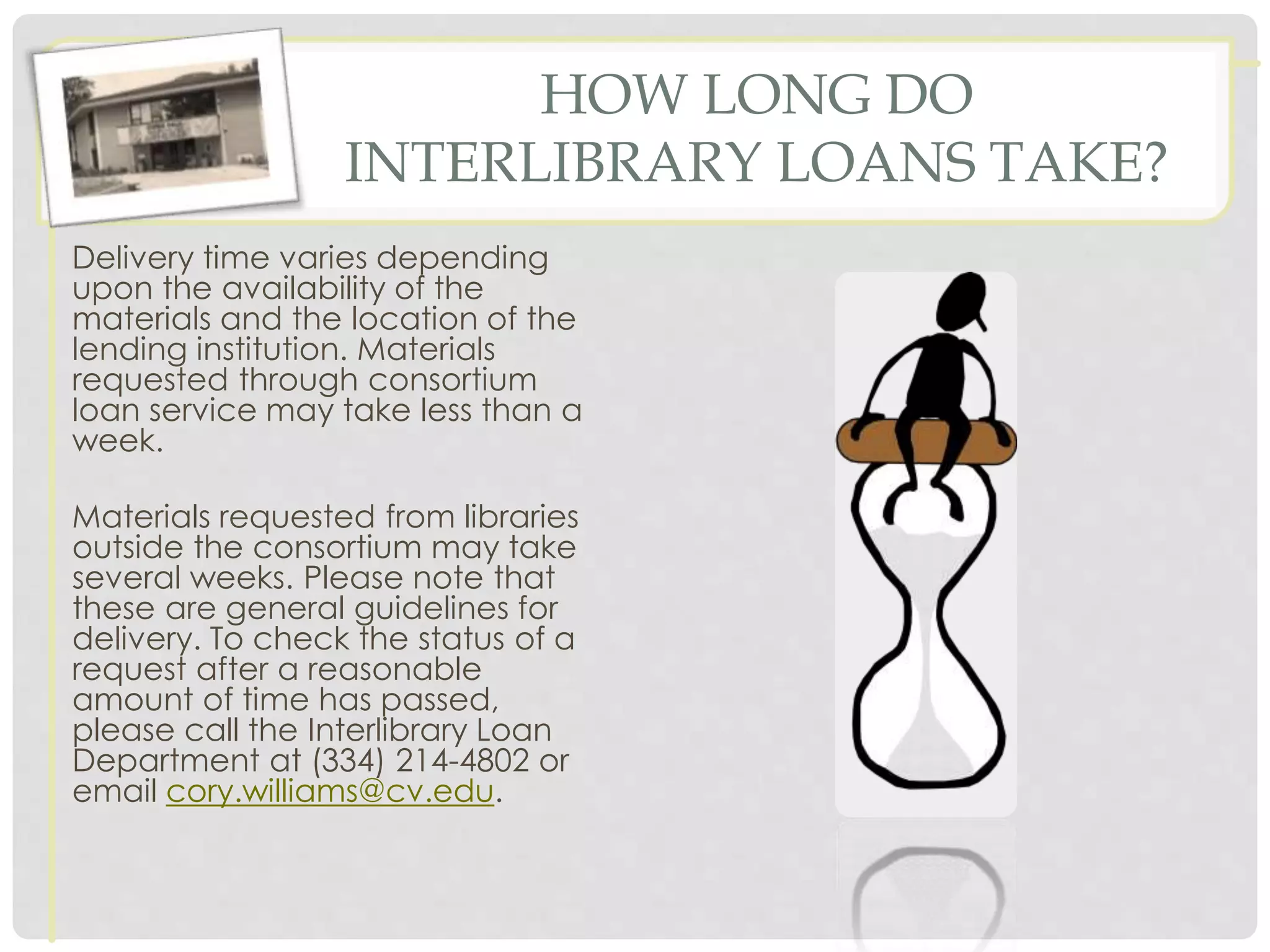 Interlibrary loan | PPT