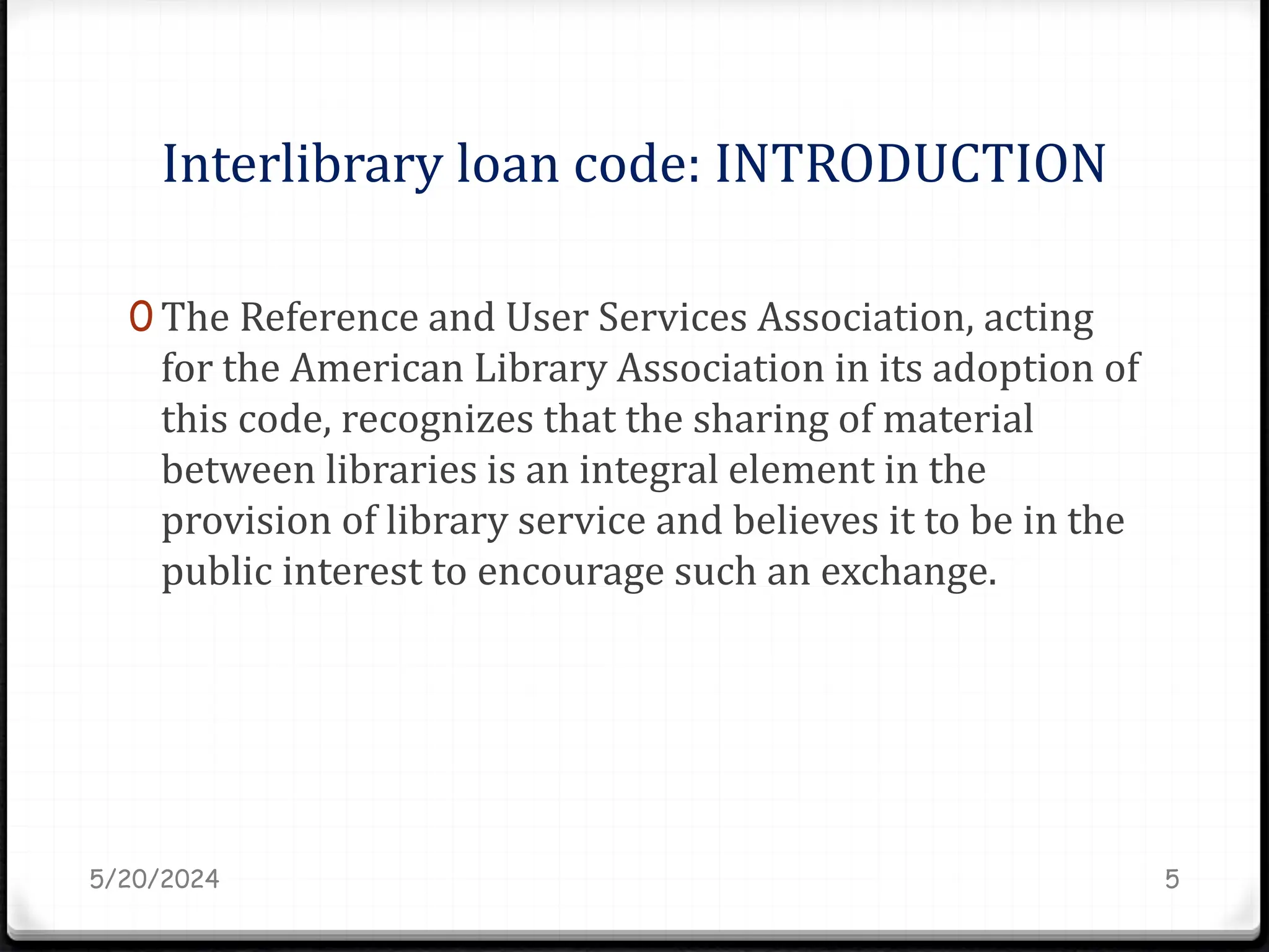 Introduction to Interlibrary loan and loan code.pptx