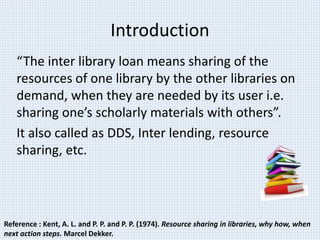 Inter library loan service | PPTX