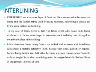 Interlining | PPTX