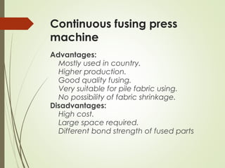 Interlining Procedure (Types & Methods) | PPT