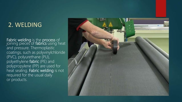 Interlining(types of fusing to ending) | PPT