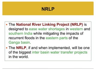 Inter linking of river in india... | PPTX