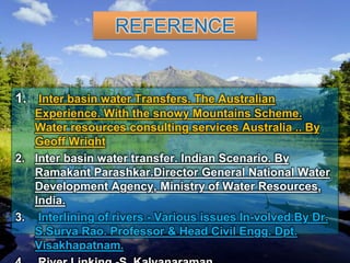 Inter linking of river in india... | PPTX