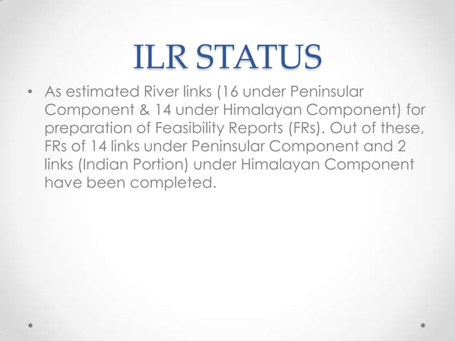 Inter-linking of Rivers | PPTX