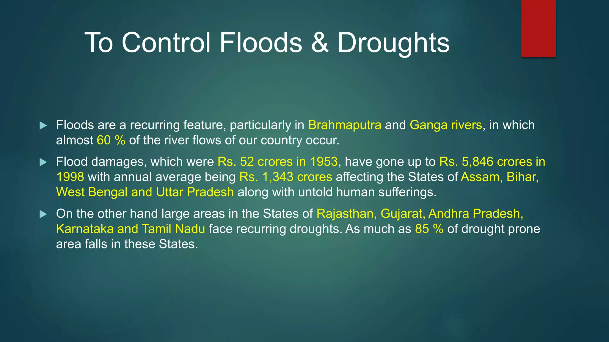 Interlinking of rivers (NRLP) | PPTX