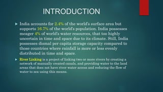 Interlinking of rivers (NRLP) | PPTX
