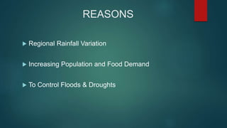 Interlinking of rivers (NRLP) | PPTX