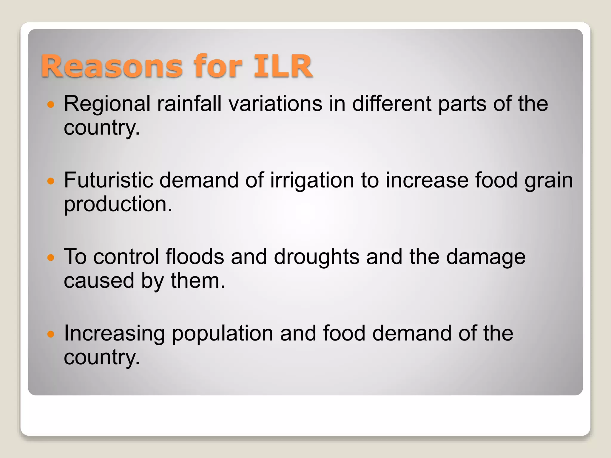 Interlinking of rivers in india | PPTX