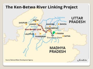 Interlinking of rivers in india | PPTX
