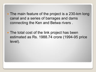 Interlinking of rivers in india | PPTX