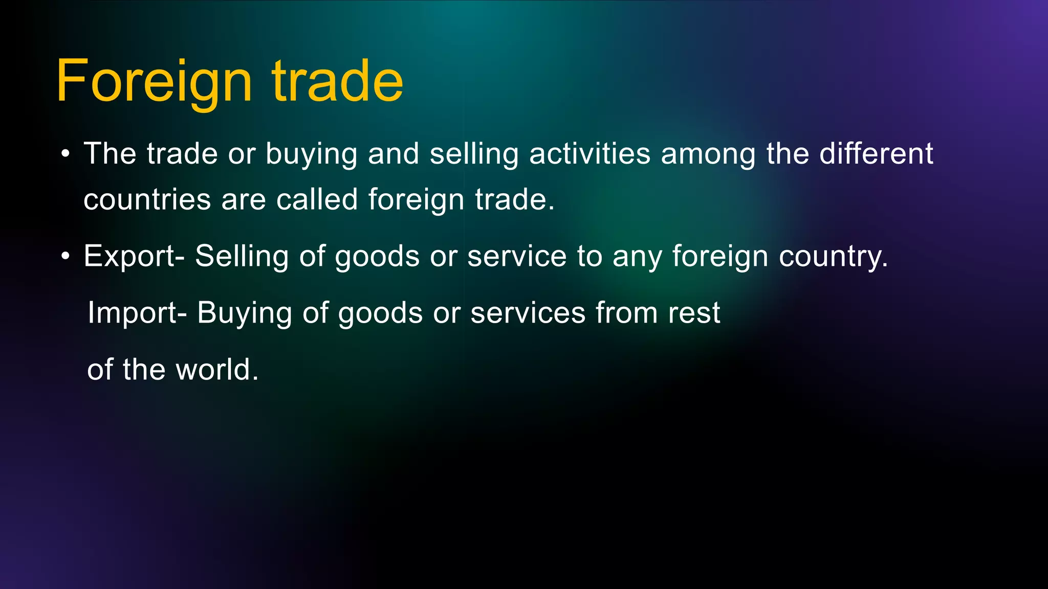 Interlinking production across countries | PPTX