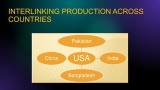Interlinking production across countries | PPTX
