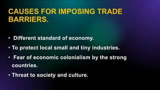 Interlinking production across countries | PPTX