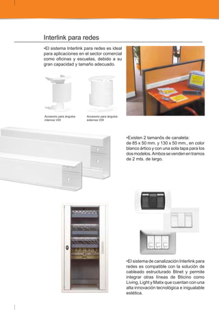 Interlink redes canaletas | PDF