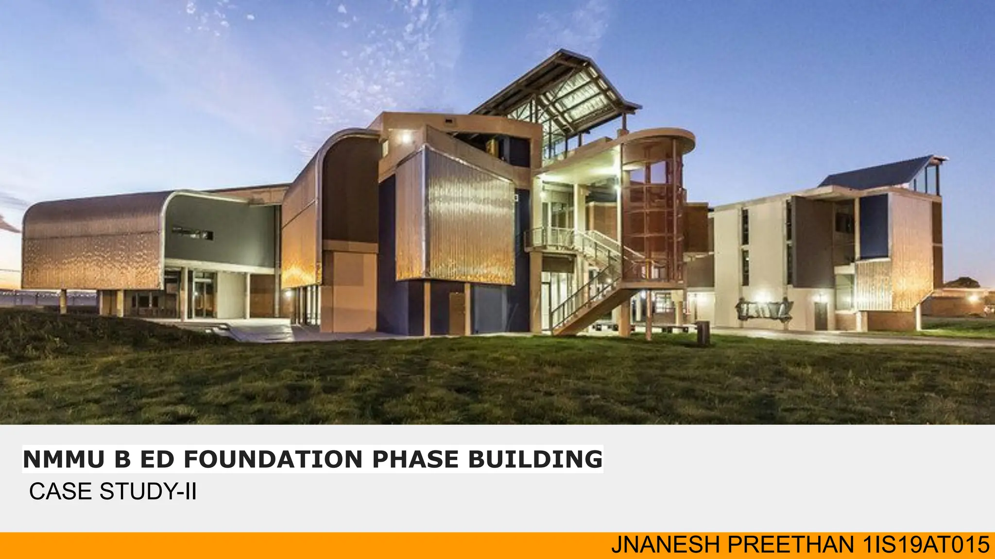 NMMU B ED FOUNDATION PHASE BUILDING - CASE STUDY | PDF