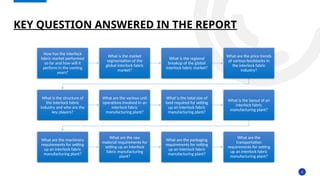 Interlock Fabric Manufacturing Plant Project Report.pptx | Business ...
