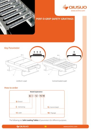 Interlocking safety-gratings | PDF
