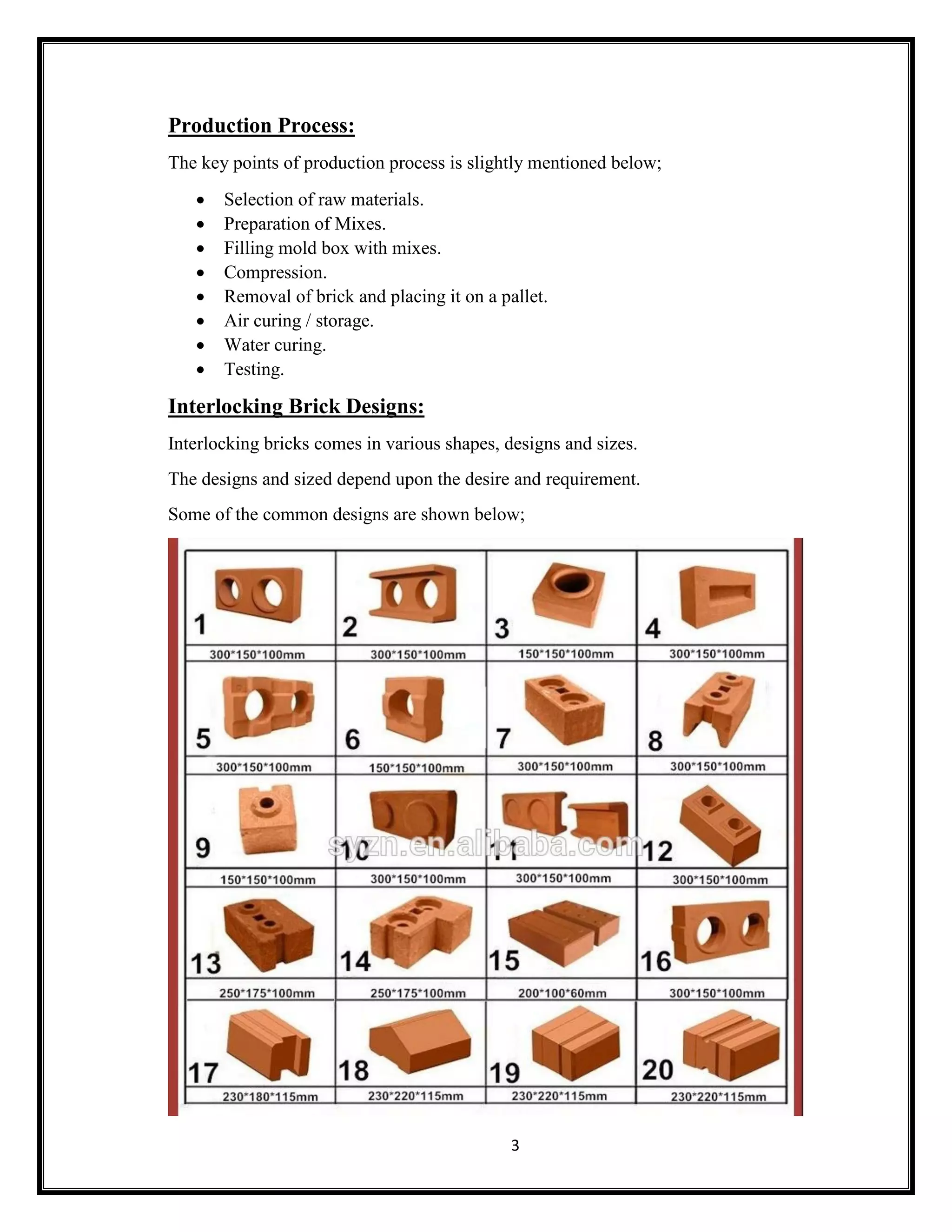 Interlocking Bricks | PDF