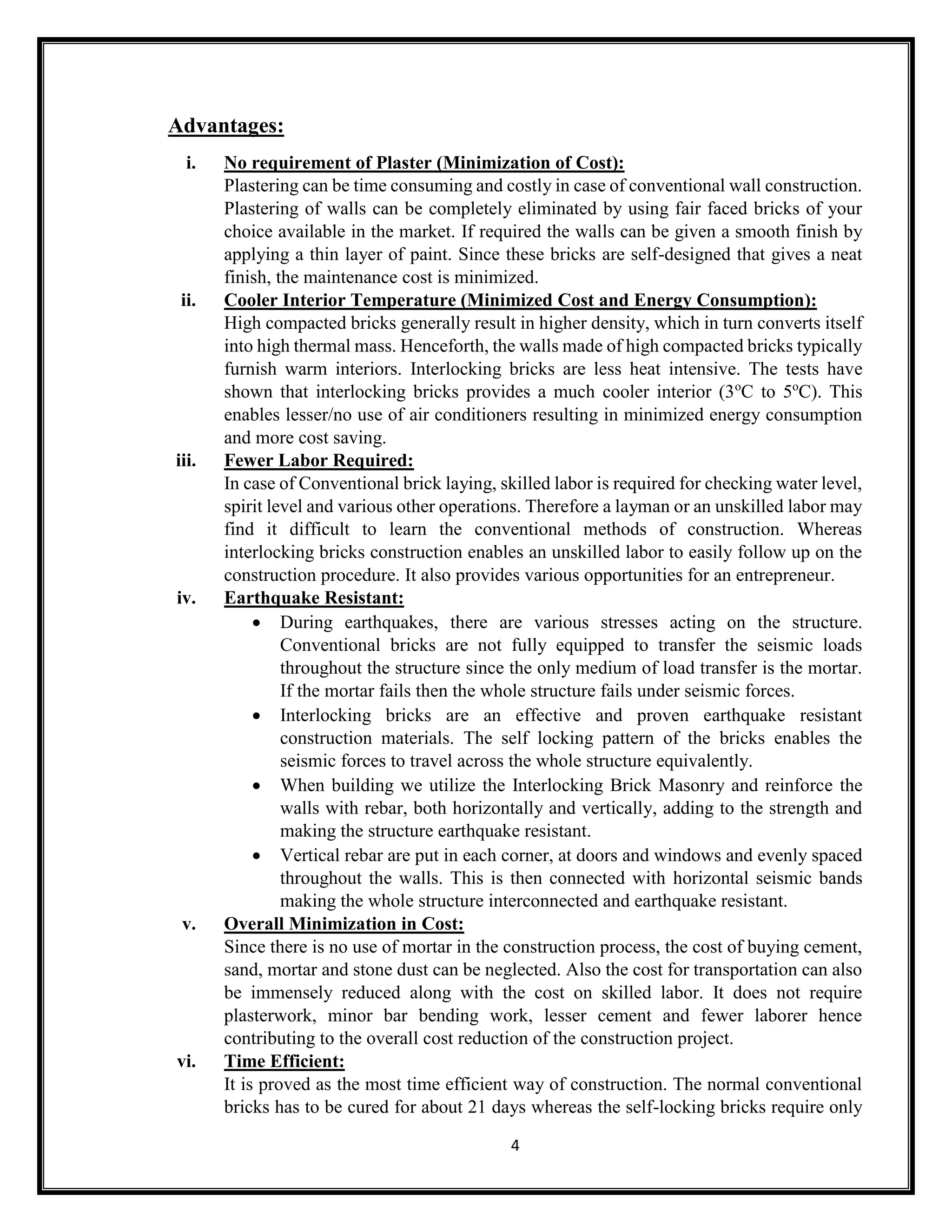 Interlocking Bricks | PDF