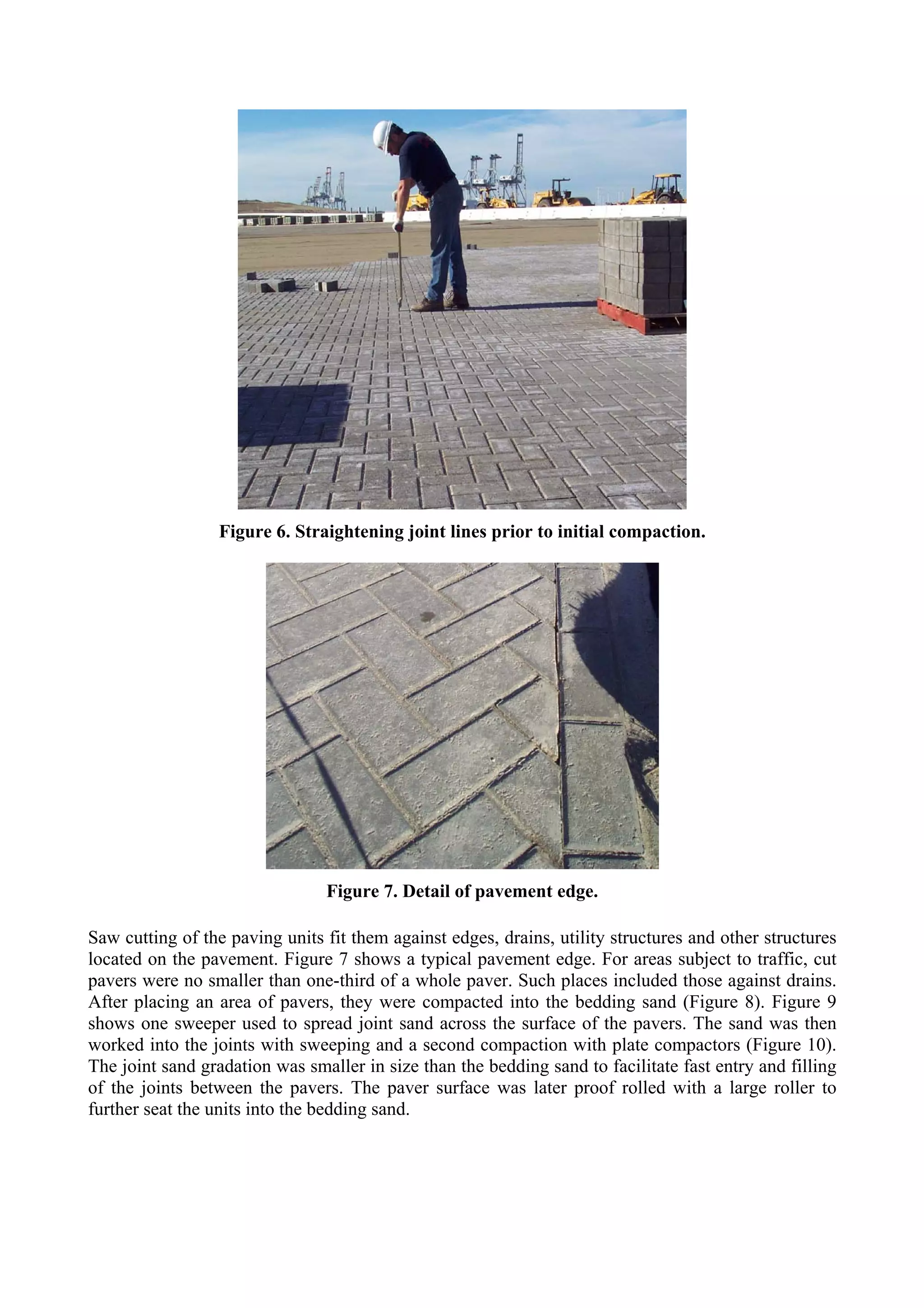 Interlocking concrete pavement for the port | PDF
